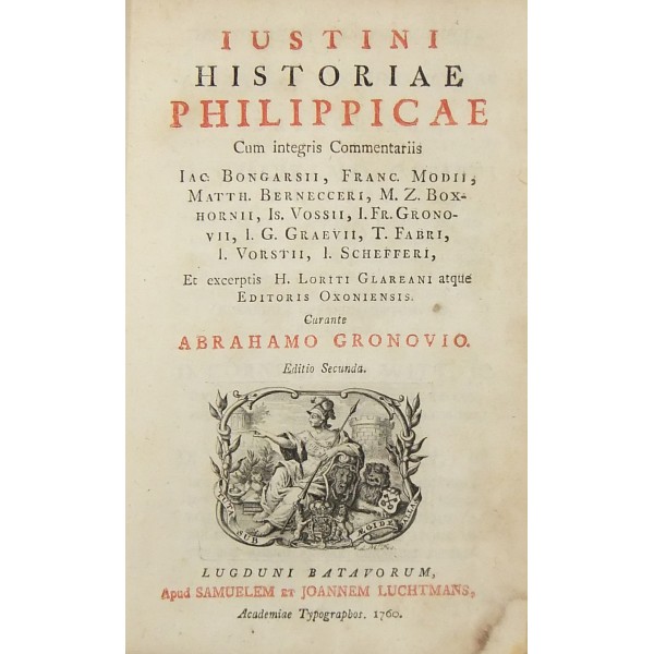 Iustini Historiae Philippicae cum integris commentariis Iac. Bongarsii ...