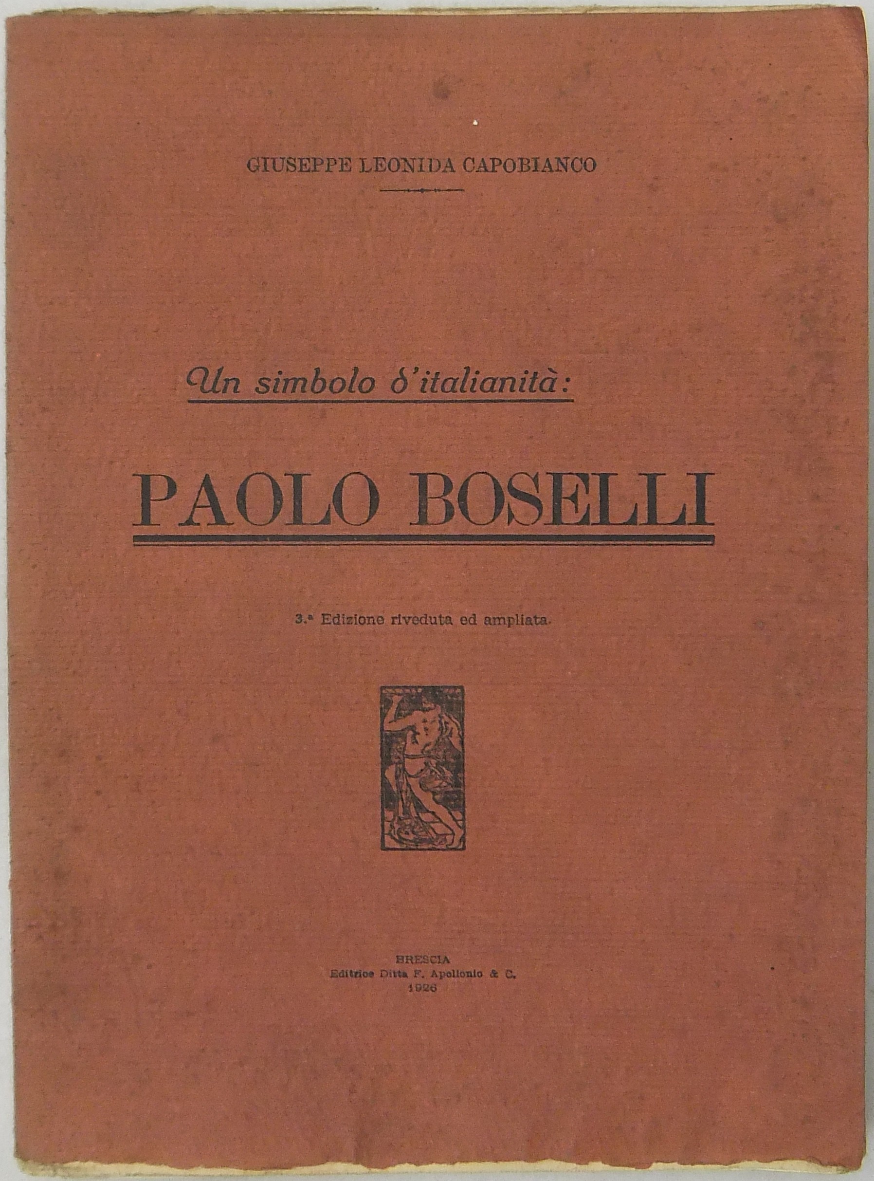 Un simbolo d'italianità Paolo Boselli