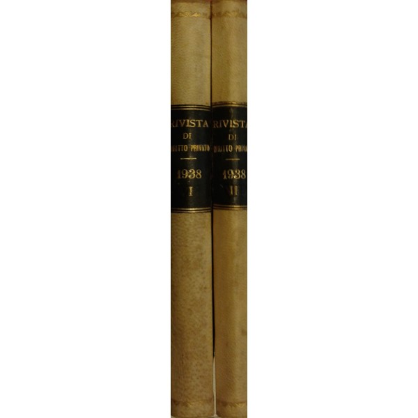 Rivista di diritto privato. Diretta da Mario Rotondi