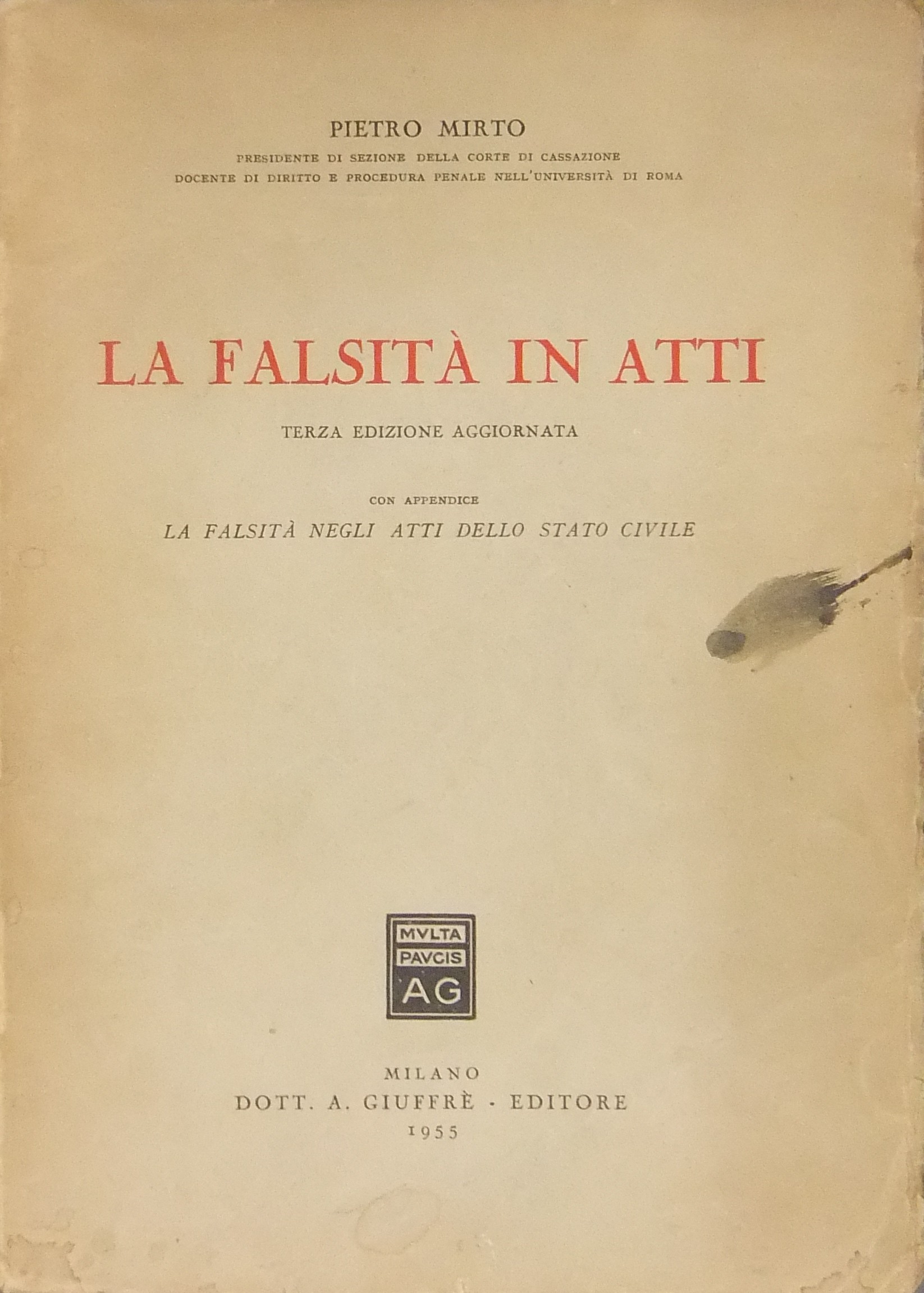 La falsità in atti